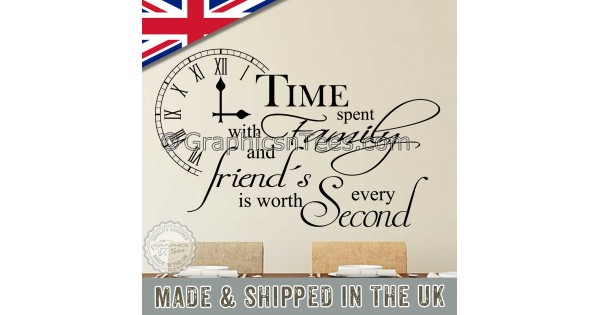Time Spent with Family and Friends is Worth Every Second Inspirational ...