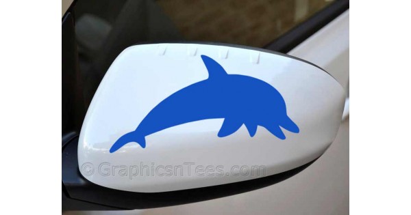 Dolphin Sticker Wing Mirror Bumper Car Body Stickers